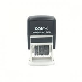 Colop Self Inking Mini Dater Stamp S160 | Custom Rubber Stamp Online
